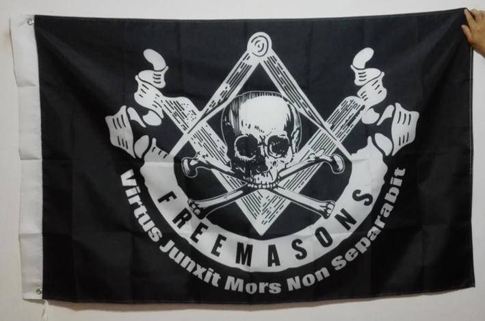Widows Sons Flag - Skull & Bones | Bricks Masons